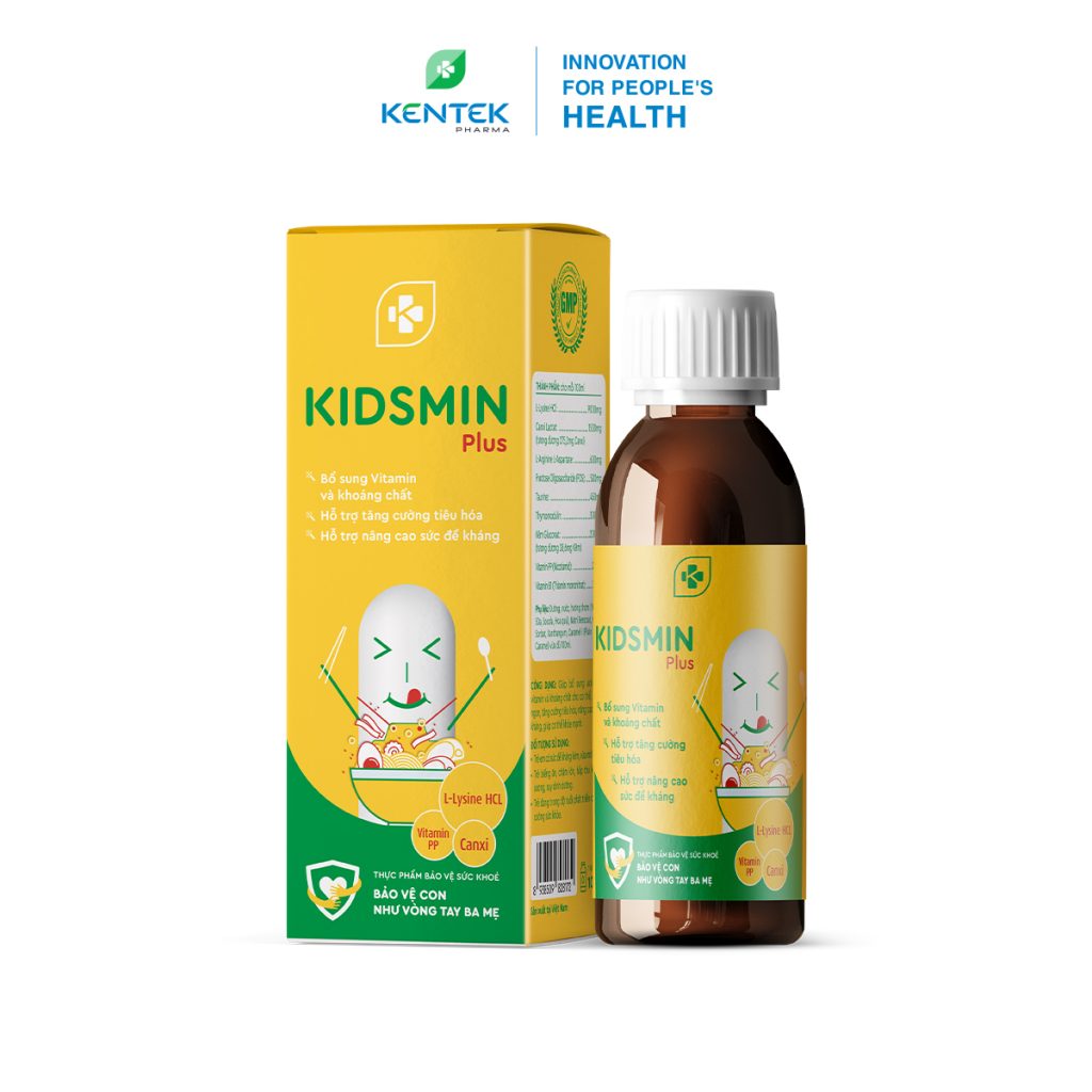 KIDSMIN PLUS TĂNG CƯỜNG HỆ MIỄN DỊCH - Tăng cường miễn dịch - KENTEK ...