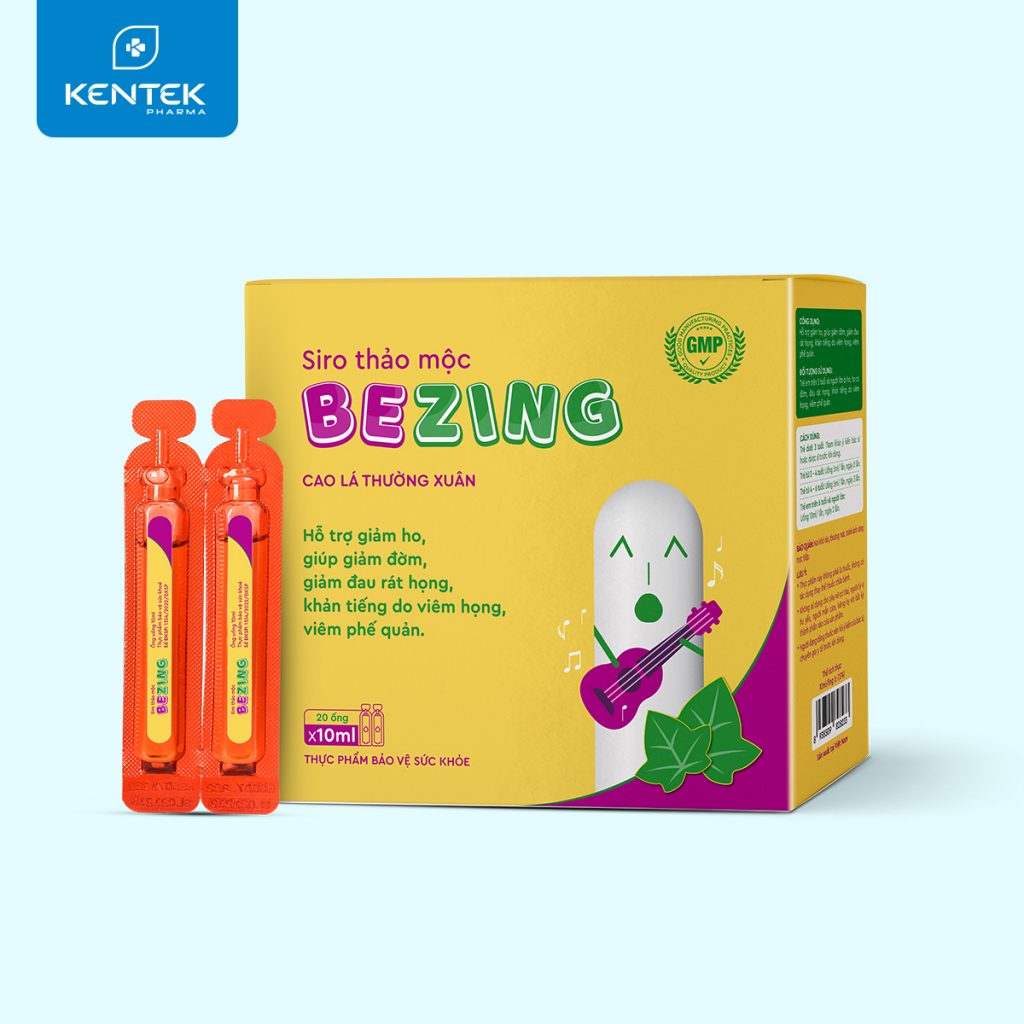 SIRO HO THẢO DƯỢC HEDERA (Dạng ống) - KENTEK PHARMA JSC