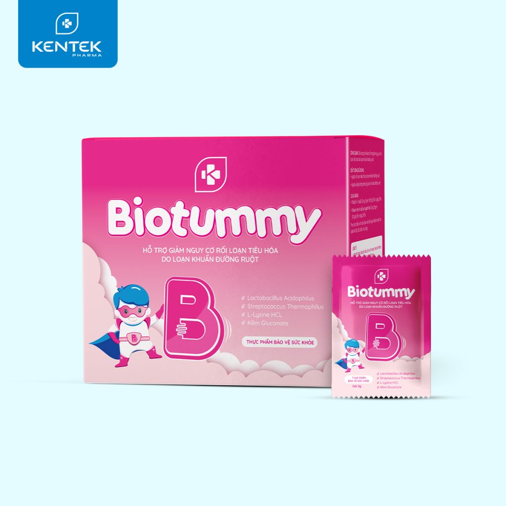 Kentek Pharma ra mắt sản phẩm mới: thực phẩm BIOTUMMY - KENTEK PHARMA JSC